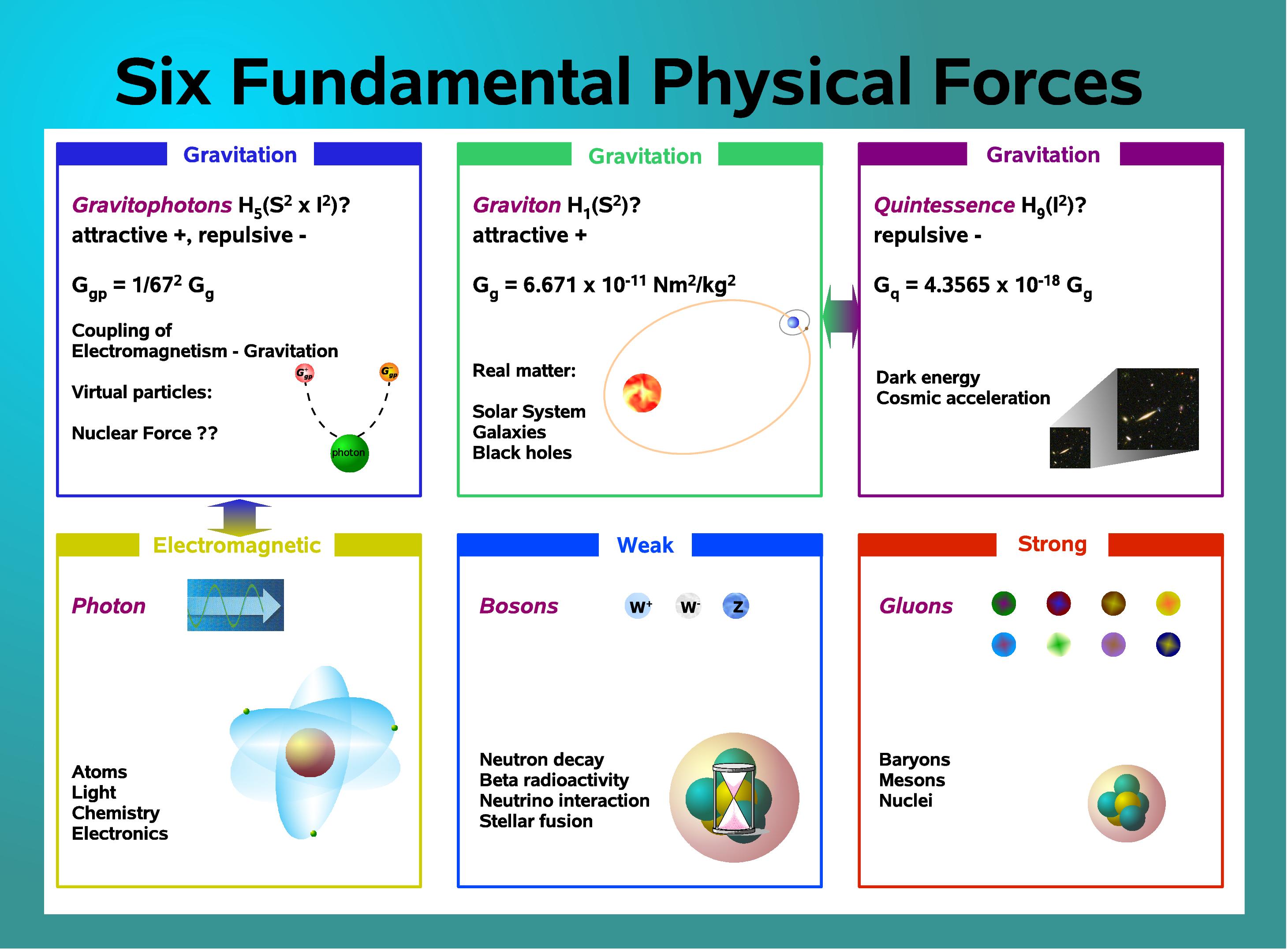Six Fundamental Physical Forces | Physics, Learn physics, Science ...